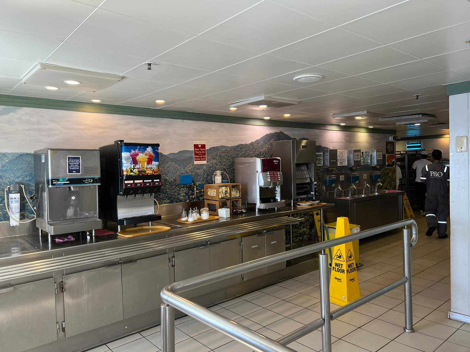 The Crew Areas On P&O Australia Cruise Ship Pacific Explorer | Crew Center