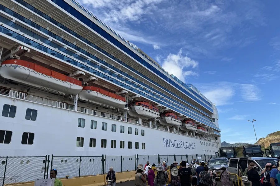 Grand Princess Itineraries 2025 With Distances Between Ports | Crew Center