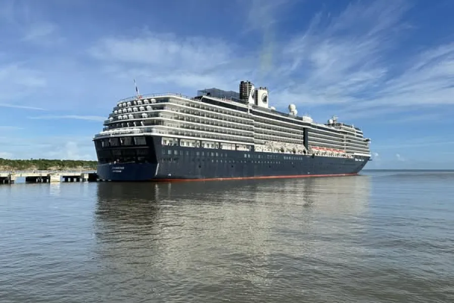 HAL MS Zuiderdam Itineraries 2025 With Distances Between Ports | Crew ...